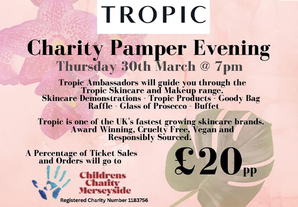 Forthcoming Events - Childrens Charity Merseyside